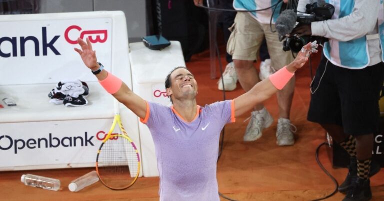 Rafa Nadal Logra Reivindicarse En Madrid » Express Diario